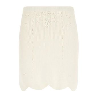 Twinset Damen, R&ouml;cke, Wei&szlig;, MGr&ouml;&szlig;e