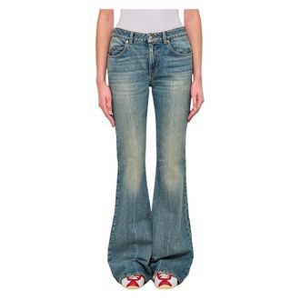 Alexander McQueen Flared Jeans - - Jeans - Damen - Blau - W27