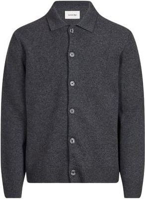 Saison 1865 Cardigan Goal col polo en laine