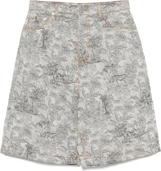 Etro Homme, Shorts, Multicolore, Taille: W33 Cotton Jacquard Bermuda Shorts