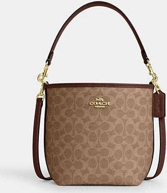 Coach City Beuteltasche aus Signature-Canvas