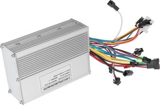 Walmeck 36V 48V 20A B&uuml;rstenloser Motorregler Effizienter Sinuswellenregler f&uuml;r Elektroroller 3 Modi Aluminiumlegierung