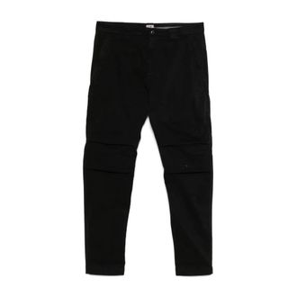 C.P. Company L&auml;ssige schwarze Baumwoll-Elasthan-Hose - - Trousers - Herren - Schwarzk - XL