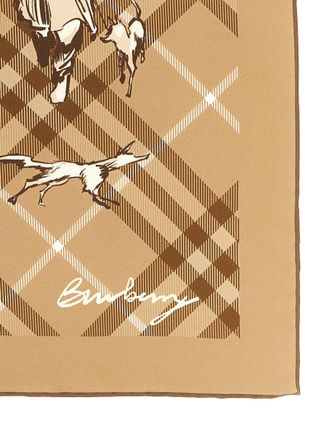 Burberry Check Mates Scarf - Beige