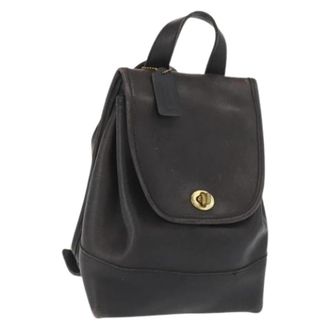 Coach Pre-owned Lederrucksack - - Pre-owned - Damen - Schwarzk - ONE SIZE