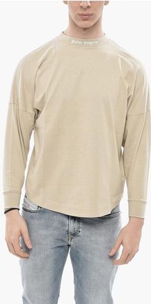 Palm Angels Cotton Long-Sleeve T-Shirt CLASSIC LOGO size Xxs