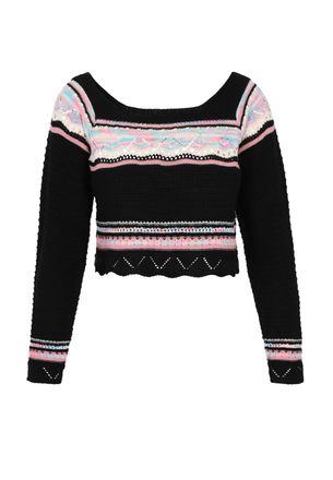 Izia Pullover Frauen schwarz mehrfarbig
