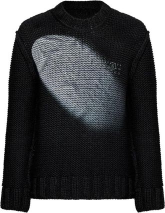 Maison Margiela Homme, Pulls, Bleu, Taille: M Sweater