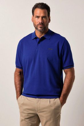JP1880 Poloshirt Poloshirt Bauchfit Halbarm Piqu&eacute;