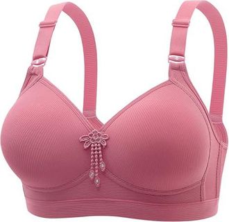 Generic Soutien-gorge pour femme surdimensionn&eacute; sans acier &eacute;vacuant la transpiration, respirant et dos sans fronces avec sous-v&ecirc;tement de soutien sup&eacute;rieur r&eacute;
