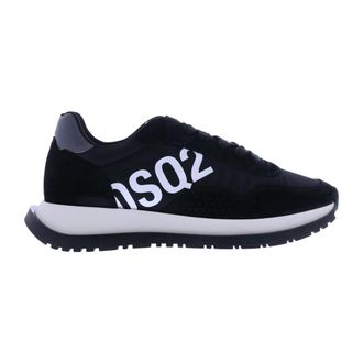 Dsquared2 Schn&uuml;r-Sneakers mit niedrigem Schaft - - Shoes - Damen - Schwarzk - 37 EU