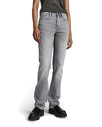 G-Star G-Star Femme Jean Noxer Straight, Gris (sun faded glacier grey D17192-C293-C464), 25W / 32L