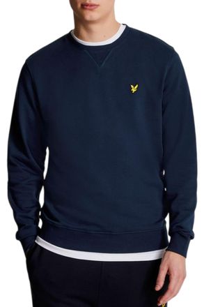 Lyle & Scott Sweatshirt für Männer - Klassisches hochwertiges Herren Pullover mit Rundhalsausschnitt, Schlichter, langärmeliger ohne Kapuze, 100% Baumwolle, XS-XXL
