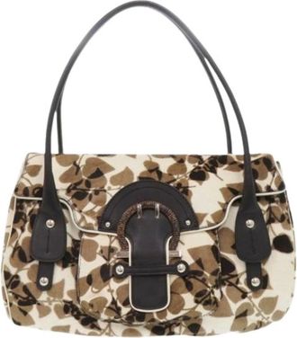 Ferragamo Sac port&eacute; &eacute;paule Pre-owned - Femme - Pre-owned - Brun - Taille: ONE Size