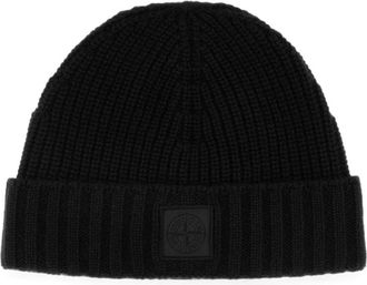 Stone Island Hut - Schwarz