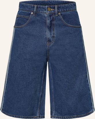 adidas Originals Adidas Originals Jeansshorts Firebird Adicolor Mit Galonstreifen blau