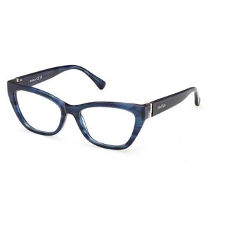 Max Mara Monture oeil de chat Mm5228 - unisex - Accessoires - Bleu - Taille: 53 MM
