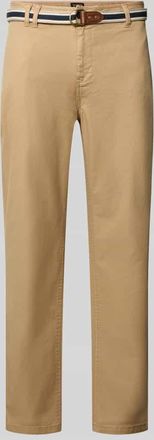 Scotch & Soda Chino mit G&uuml;rtel und Eingrifftaschen Modell WARREN