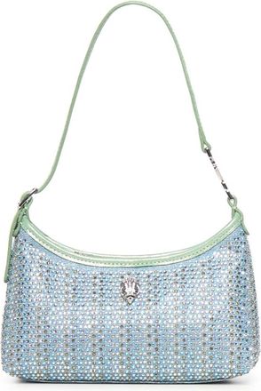 Kurt Geiger Femme, Sacs, Bleu, Taille: ONE Size Fabric Kurt Mini Shoulder