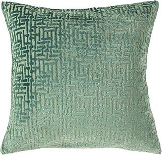 Riva Paoletti Delphi Kissenbezug, Teal, 45 x 45cm