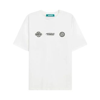 Barrow Iconic Jersey T-Shirt - - Tops - Herren - Wei&szlig; - L