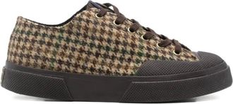Superga Homme, Chaussures, Brun, Taille: 44 EU Baskets en patchwork de laine