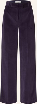 Circolo 1901 Circolo 1901 Marlenehose Aus Samt lila