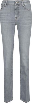 7 For All Mankind Femme, Jeans, Gris, Taille: W27 Jean Bootcut Riverstone
