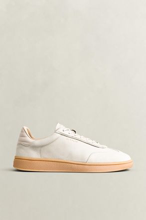 GANT Herren Cuzmo Sneaker aus Veloursleder (40) SAND
