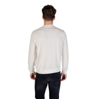A|X Armani Exchange Crew Neck Pullover Sweatshirt - White
