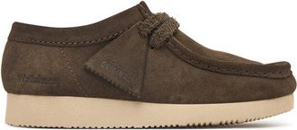 Clarks Halbschuhe Wallabee Lite. 26329403 Gr&uuml;n
