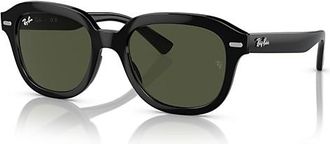 Ray-Ban Erik Sonnenbrillen Schwarz Fassung Grün Glas 51-20