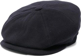 Tagliatore Baskenm&uuml;tze mit acht Eins&auml;tzen - Blau