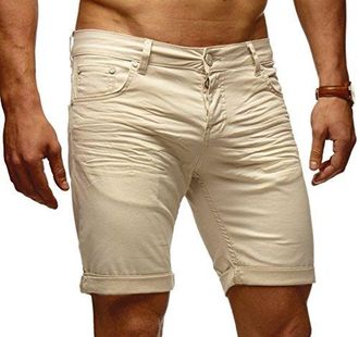 LEIF NELSON pour des Hommes Jeans Shorts LN1398; W38