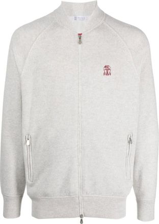 Brunello Cucinelli Homme, Sweatshirts et sweats à capuche, Gris, Taille: 3XL Sweater M22705306G_Ci807