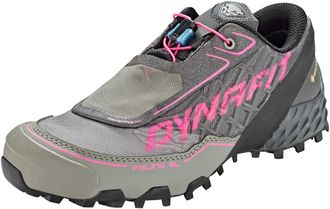 Dynafit Damen Feline SL W GTX Laufschuhe, Carbon/Flamingo, 38.5 EU