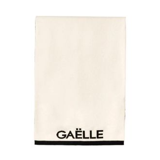 Ga&euml;lle Paris Jacquard Con Logo Schal - - Accessories - Damen - Wei&szlig; - ONE SIZE