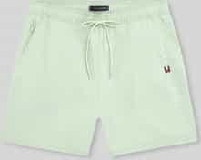 Tommy Hilfiger Badehose mit Label Print