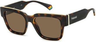 Polaroid Pld 6198/s/x 086/SP HAVANA Sunglasses Unisex Polycarbonate, Standard, 52