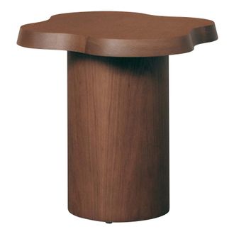 Gabrielle Paris Table dappoint en finition noyer Gabrielle Paris
