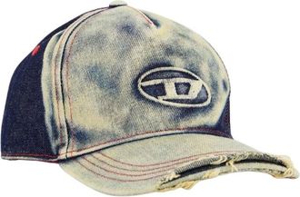 Diesel Homme, Accessoires, Bleu, Taille: ONE Size C-Seymon Cap