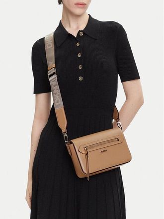DKNY Handtasche Bryant Ave Md Flap C R42E3E21 Braun