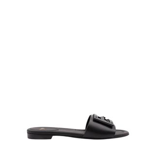 Fendi Leder Baguette Sandalen - - Shoes - Damen - Schwarzk - 36 EU