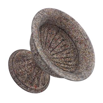 Valiclud Vintage-eisenurnenvase Als Dekorativer Tischblumenvase F&uuml;r Trockenblumenarrangements Landhaus-Stil Heimdekoration Stabiles Eisenmaterial F&uuml;r Blumenhal