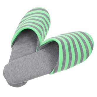 BESPORTBLE CONGARTENO Pantoufles Pliables Femme Vertes Antid&eacute;rapantes L&eacute;g&egrave;res et Compactes pour Voyage H&ocirc;tel et Maison Pantoufles Confortables DInt&eacute;rieur Design 