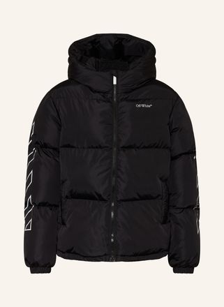 Off-white Steppjacke Bookish schwarz