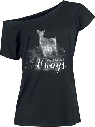 Harry Potter Always Frauen T-Shirt schwarz XXL 100% Baumwolle Fan-Merch, Filme