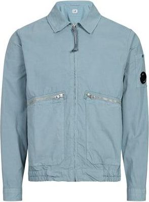 C.P. Company Veste unie &agrave; grandes poches zipp&eacute;es en coton