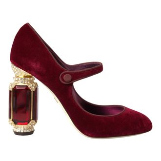 Dolce & Gabbana Damen, Schuhe, Rot, 40 1/2 EUGr&ouml;&szlig;e