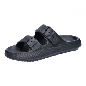F.lli Campagnolo Belem Slippers, Flip-Flop f&uuml;r Herren, Schwarze Basis, 40/41 EU